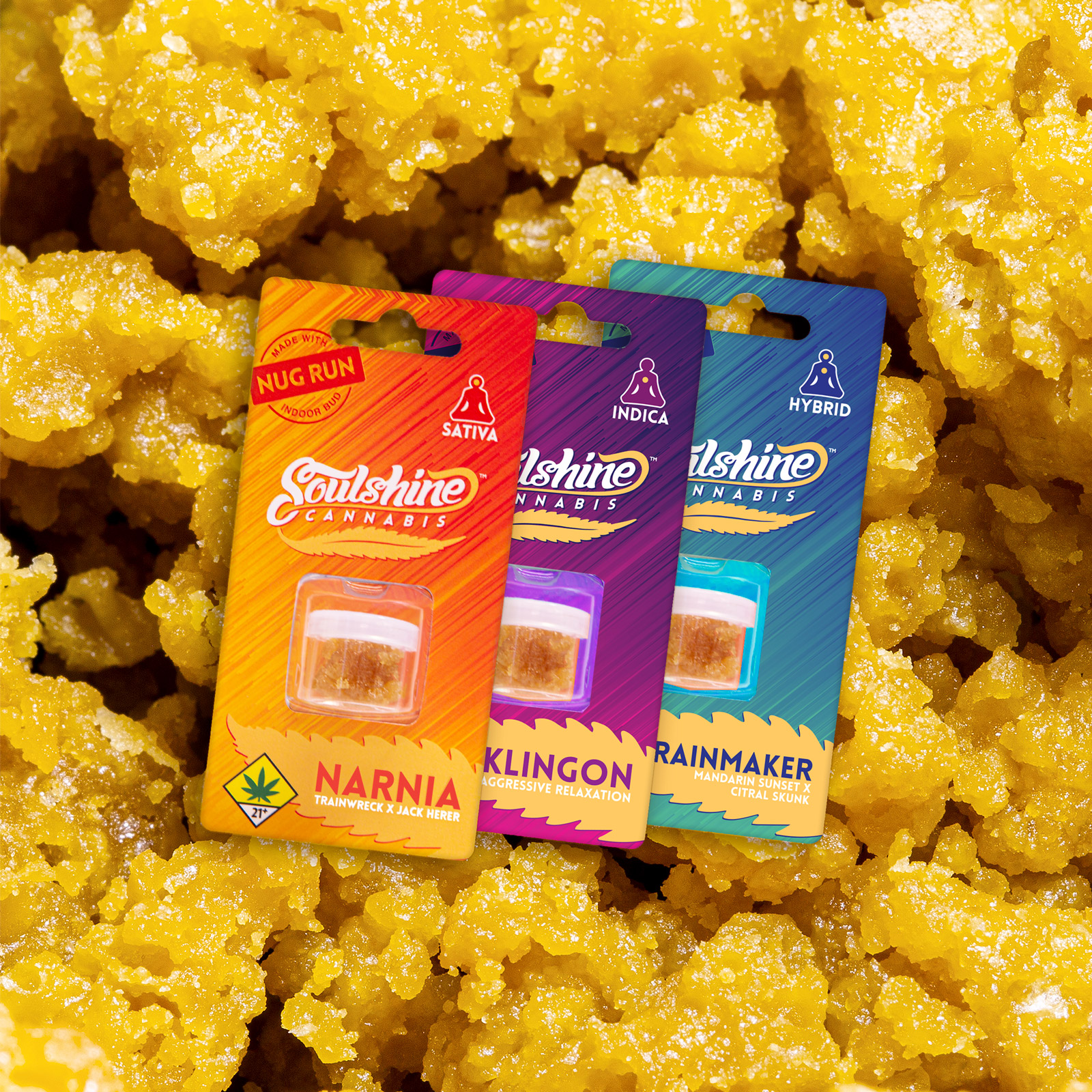 New Cured Resin - 100% Nug Run - SOULSHINE CANNABIS